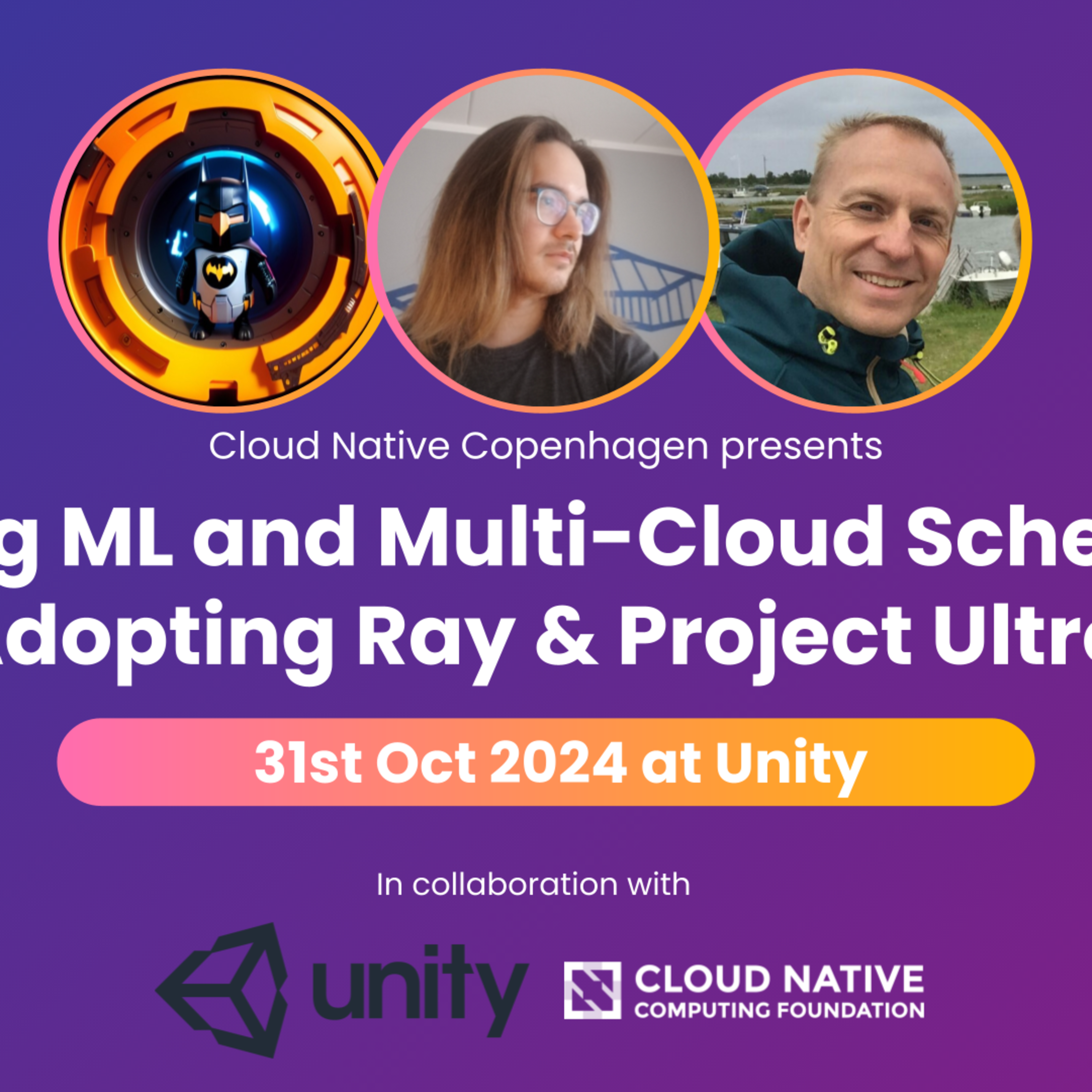 See Solving ML and Multi-Cloud Scheduling: Adopting Ray & Project Ultron at CNCF Cloud Native ...